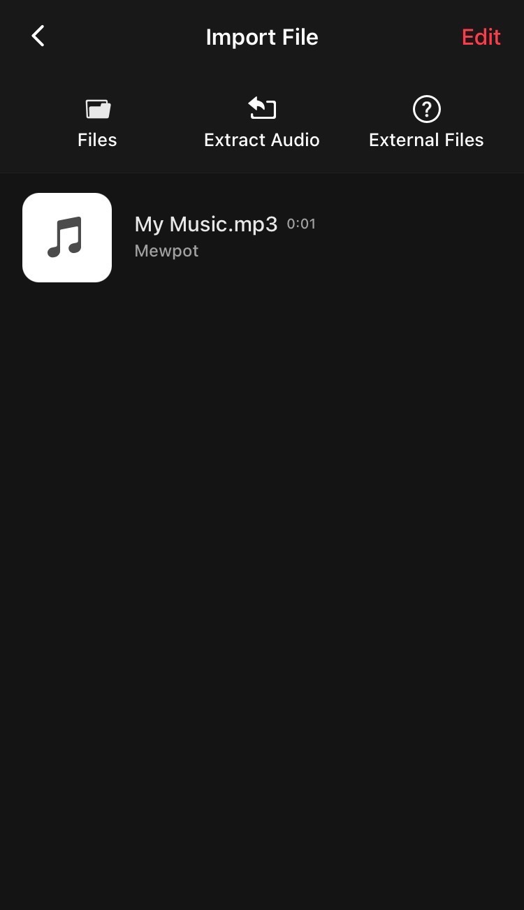 ¿Cómo importo un archivo de audio? – intoLive